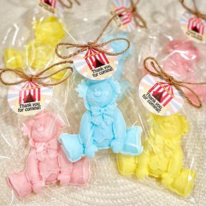 Clown Soap Favors - Circus Party Decorations, Circus Birthday Decor ...