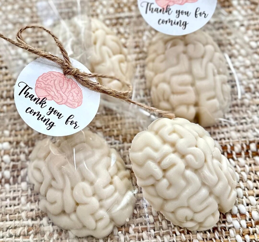 Brain Shaped Soap Favors - Surgeon Doctor New Grad Party Decoration ...
