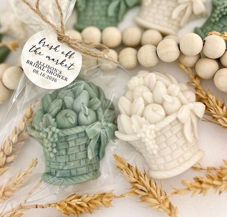 Fresh off Market Soap Favors - Bridal Shower Party Bachelorette Farm ...