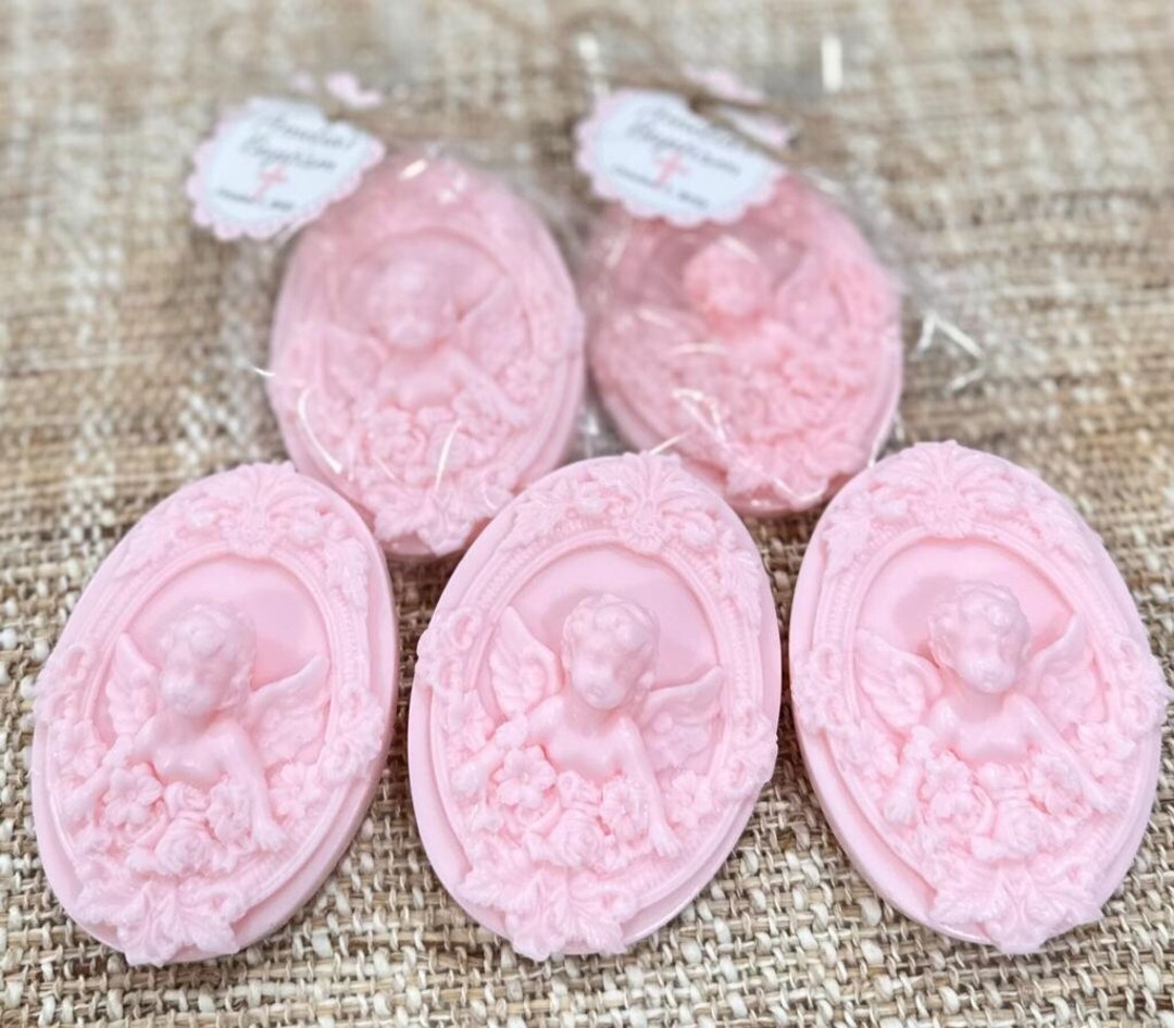 Baby Angel Soap Favors - Birthday Baptism First Communion Holy ...