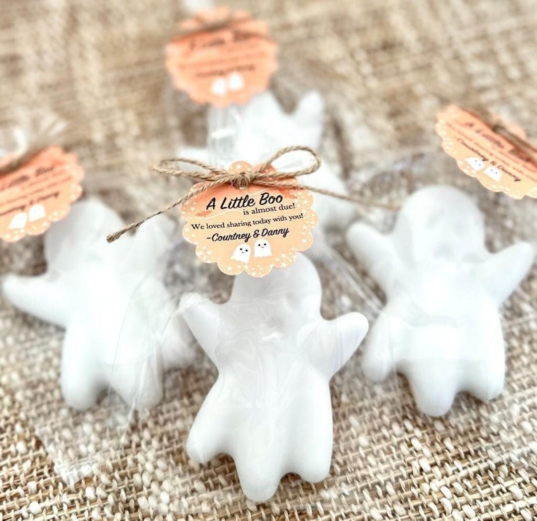 Ghost Baby Shower Soap Favors - Little Boo is Almost Due on the Way ...