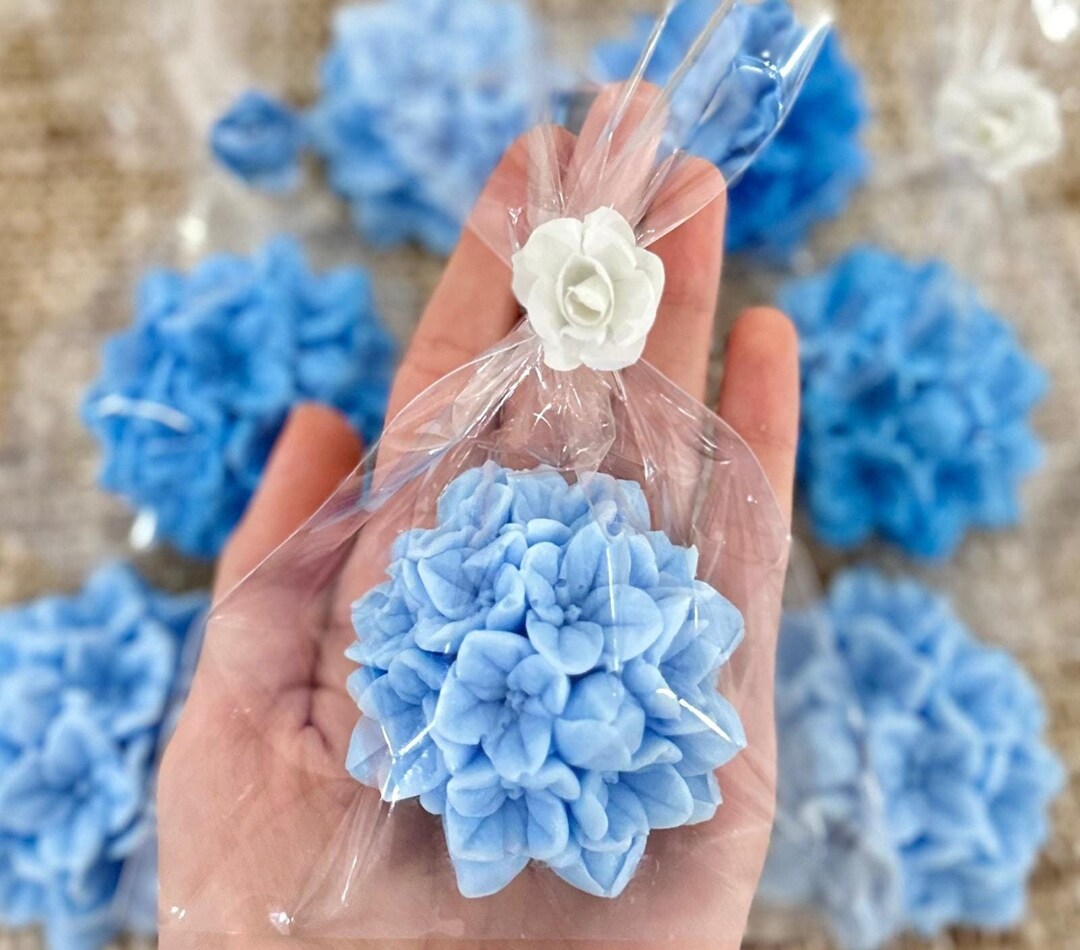 Hydrangea Soap Favors Bridal Shower Gift for Guests in Bulk, Dusty Something Blue Before I Do ...