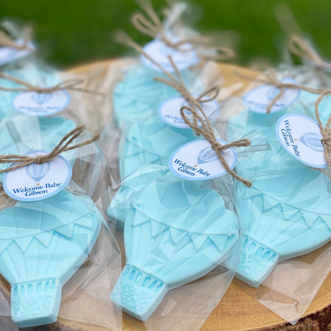 Baby Shower Soaps - Hot Air Balloon Party Favors up up and Away ...