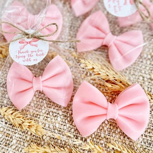 Bow Soap Favors - Tie the Knot Bridal Wedding Party Ideas, Baby in ...