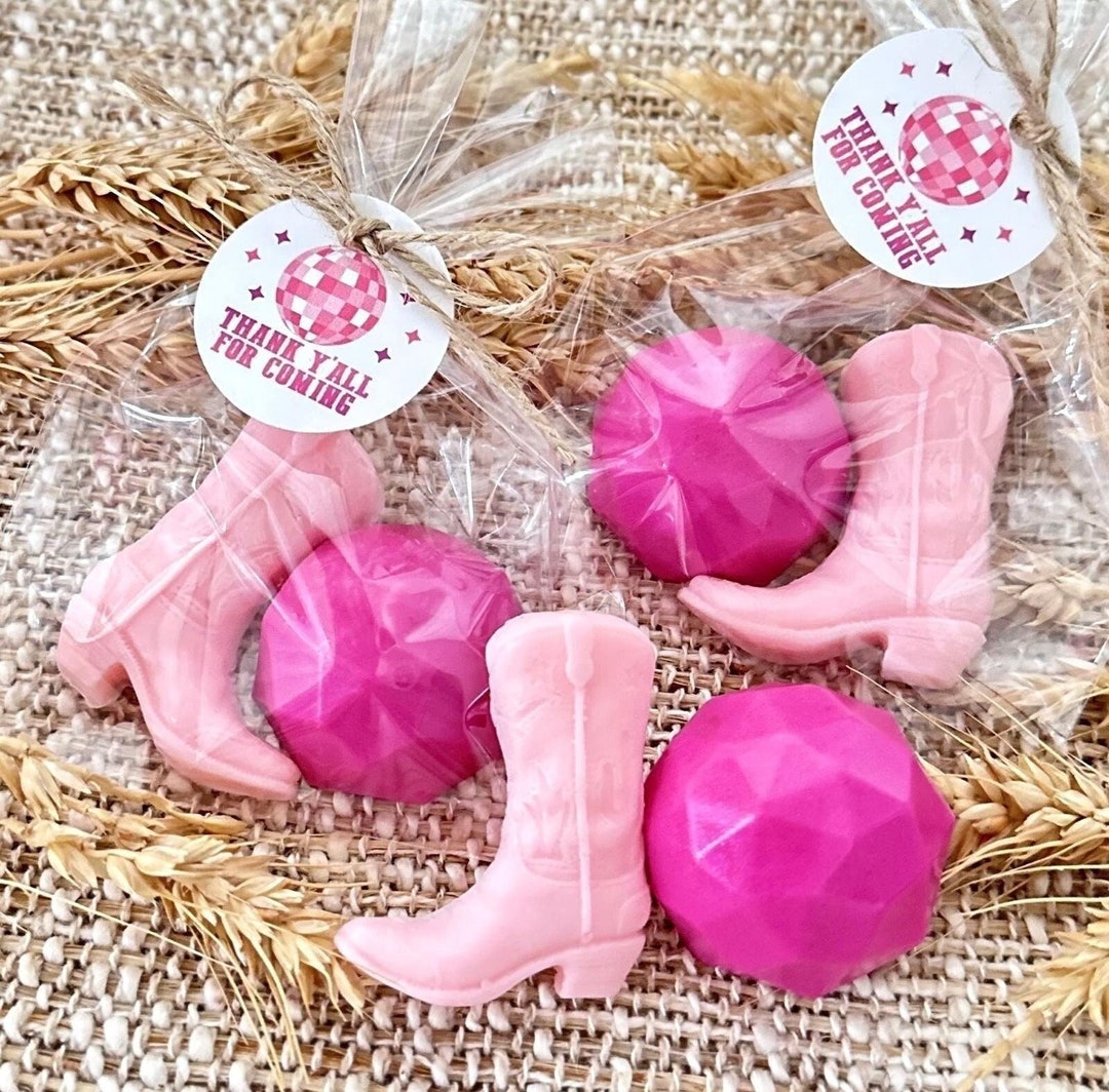 Western Disco Soap Favors - 2 Soaps per Bag - Cowboy Girl Party Decor ...