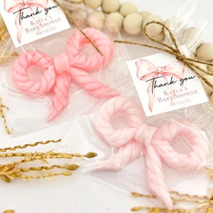 Bow Soap Favors - She's Tying Knot Bridal Shower Wedding Party, Baby ...