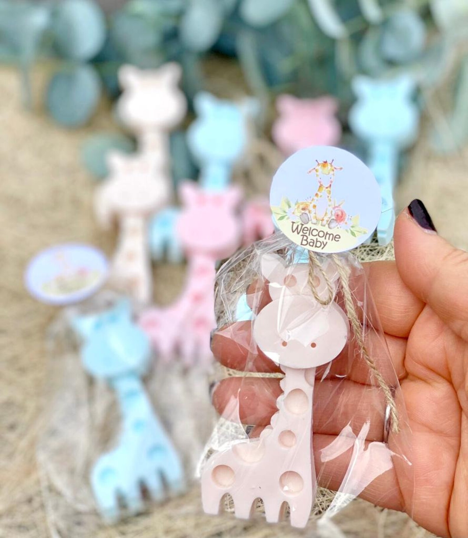 Giraffe Soap Favors - Giraffe Baby Shower Favors, Boy Girl Baby Giraffe ...
