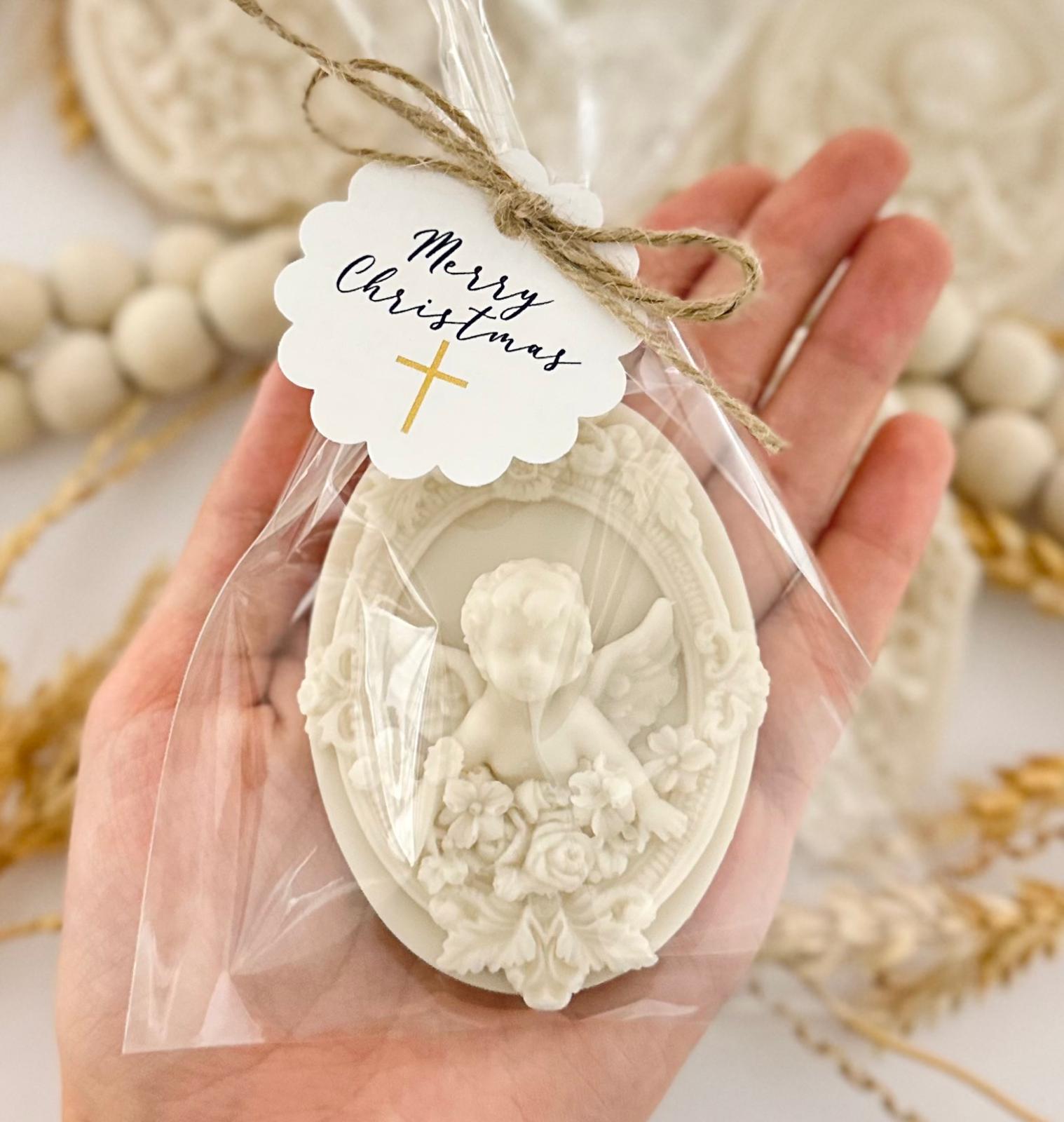 Christmas Angel Honey Oatmeal Soaps - Bulk Holiday Party Guest Gift ...