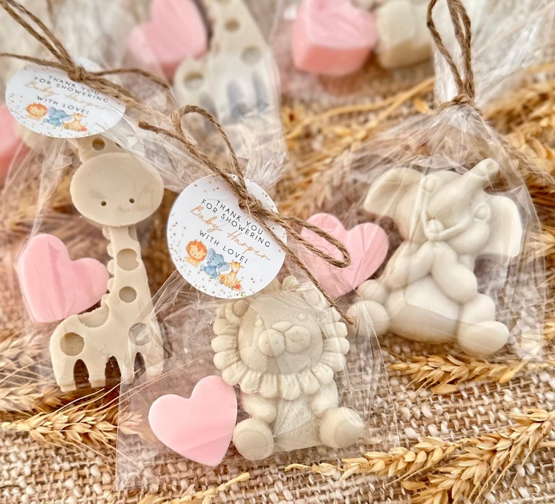 Safari Soap Favors - Jungle Baby Shower, Wild One 1st Birthday Party ...