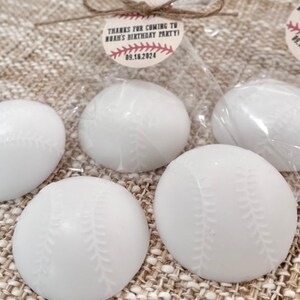 Baseball Soap Favors: Sports Fan Party Thank You Gifts for Kids and ...