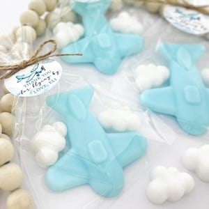 Airplane & Cloud Soap Favors - Birthday Party, Time Flies, Travel ...
