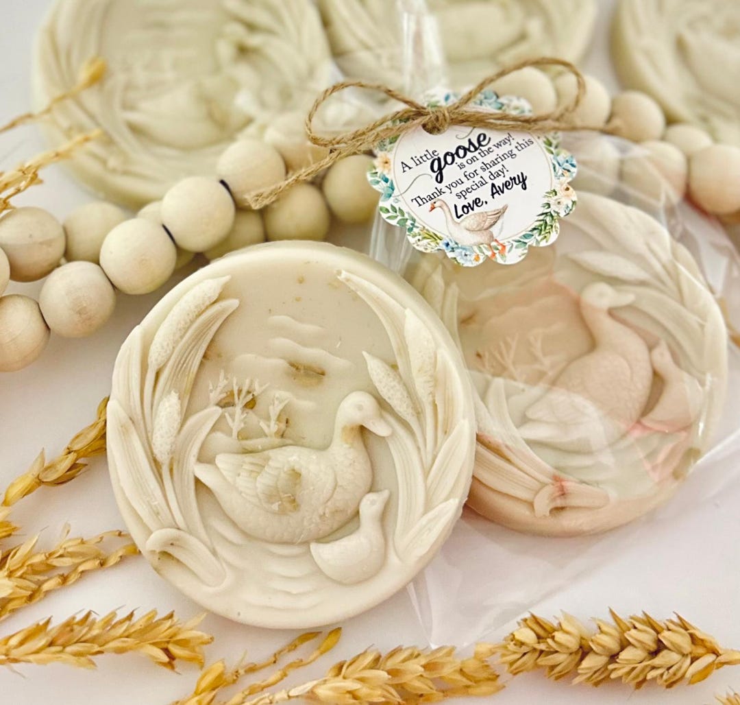 Honey Oatmeal Goose Duck Soaps - Baby Shower Favors, Thank You Guest ...