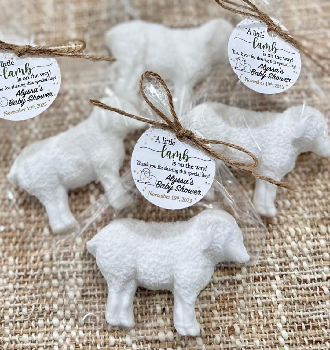 Lamb Baby Shower Favors - Sheep Girl Boy Kids Birthday Party ...