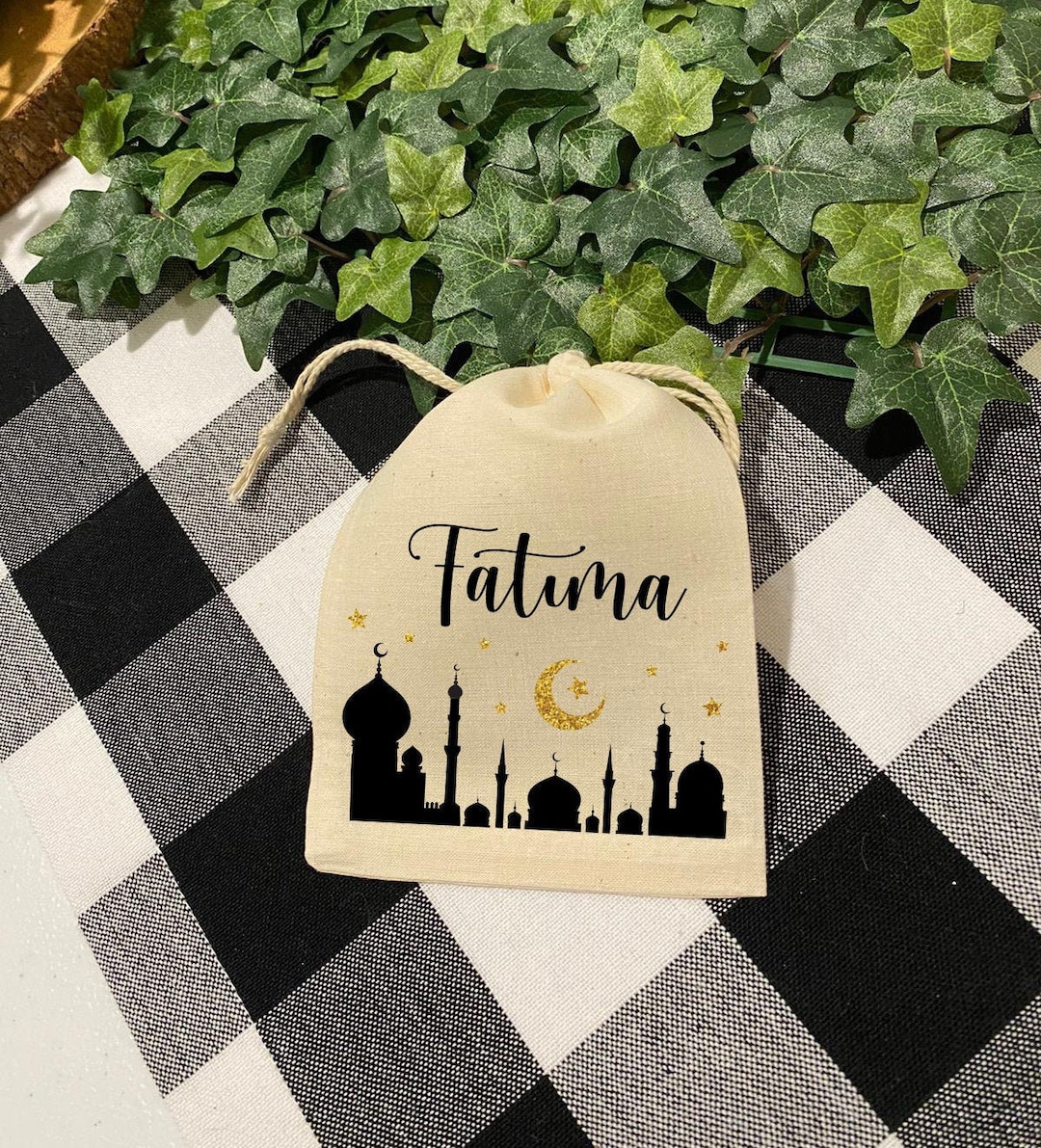 Ramadan Favor Bags - Personalized Eid Gift Bags, Custom Gift for Kids ...