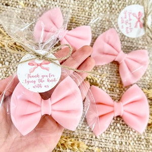 Bow Soap Favors - Tie the Knot Bridal Wedding Party Ideas, Baby in ...