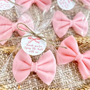 Bow Soap Favors - Tie the Knot Bridal Wedding Party Ideas, Baby in ...