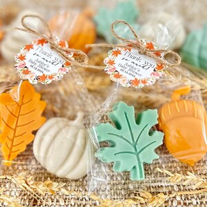 Elegant Fall Soaps - 2 Soaps per Bag - Baby Shower Favors, Bridal Party ...