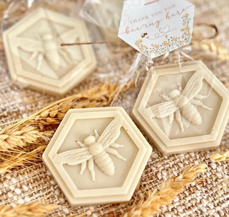 Bee Soaps - Baby Shower Birthday Party Favors, First Meant to Bee Day ...