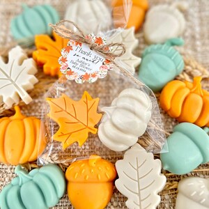 Elegant Fall Soaps - 2 Soaps per Bag - Baby Shower Favors, Bridal Party Wedding in Love Decor ...