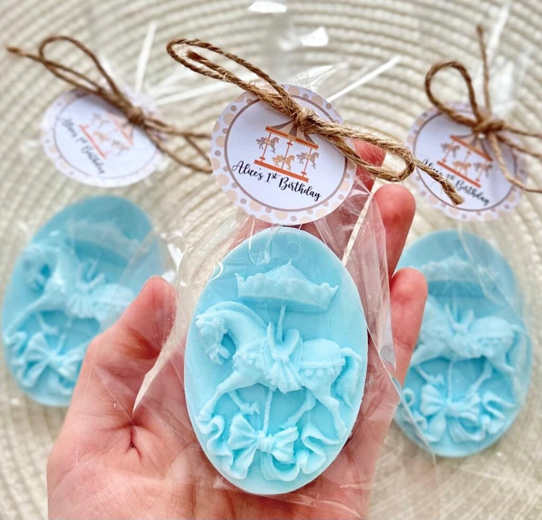 Carousel Soap Favors - Carnival Party Decorations, Kids Birthday Favors ...