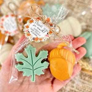 Elegant Fall Soaps - 2 Soaps per Bag - Baby Shower Favors, Bridal Party ...