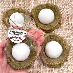 Baseball Soap Favors - Sports Fan Play Party Decorations, Ball Themed ...