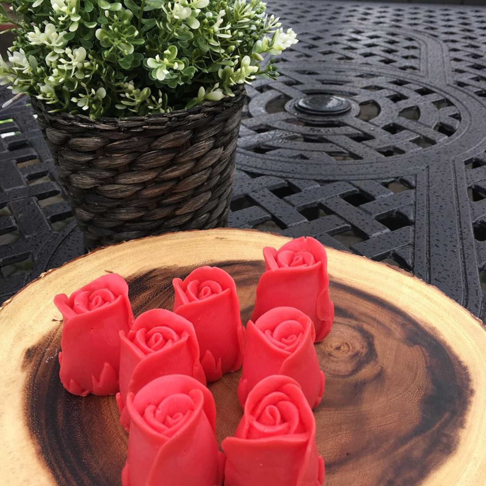 12 RED ROSE SOAPS Bridal Shower Gift Bridal Shower Favors - Etsy