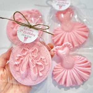 Ballerina Soap Favors - Ballet Party Decoration Baby Shower Girl Pink ...