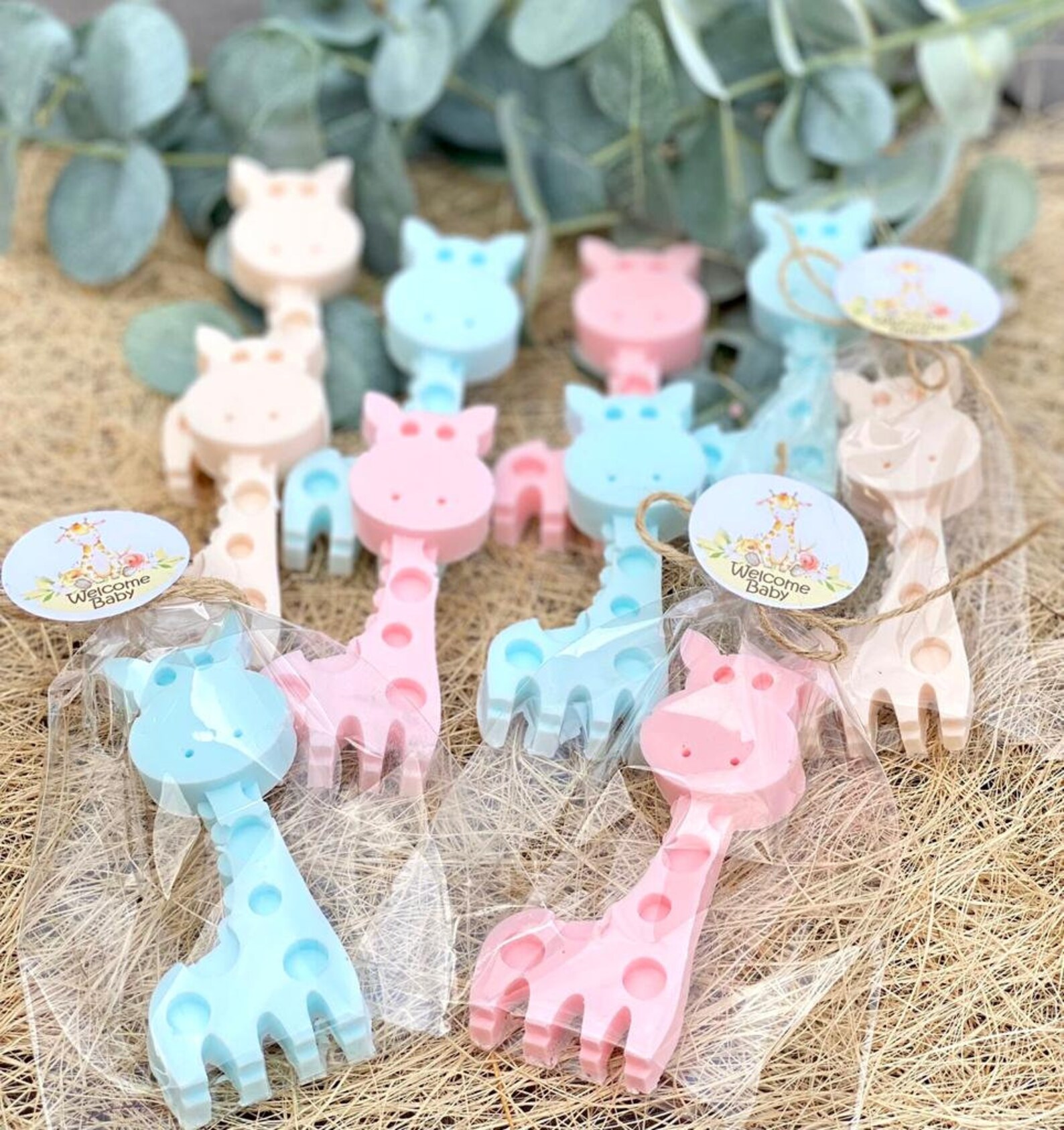 Giraffe Soap Favors Giraffe Baby Shower Favors Boy Girl - Etsy