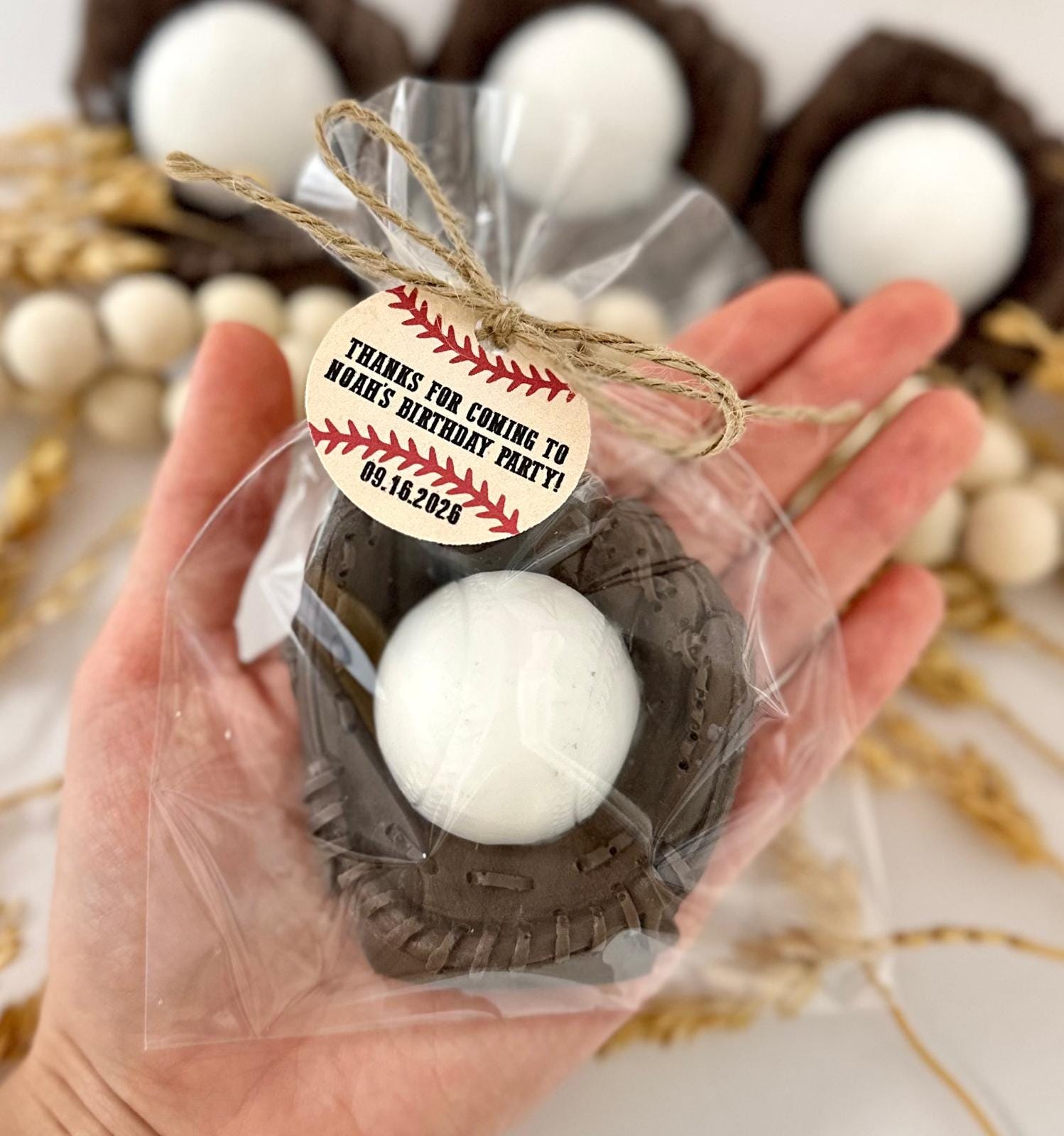 Baseball Soap Favors - Sports Fan Play Party Decorations, Ball Themed ...
