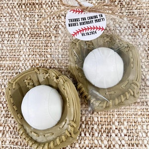 Baseball Soap Favors - Sports Fan Play Party Decorations, Ball Themed ...
