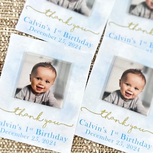 First Birthday MAGNET Favors Gifts for Guests in Bulk - Girl 1st Year ...