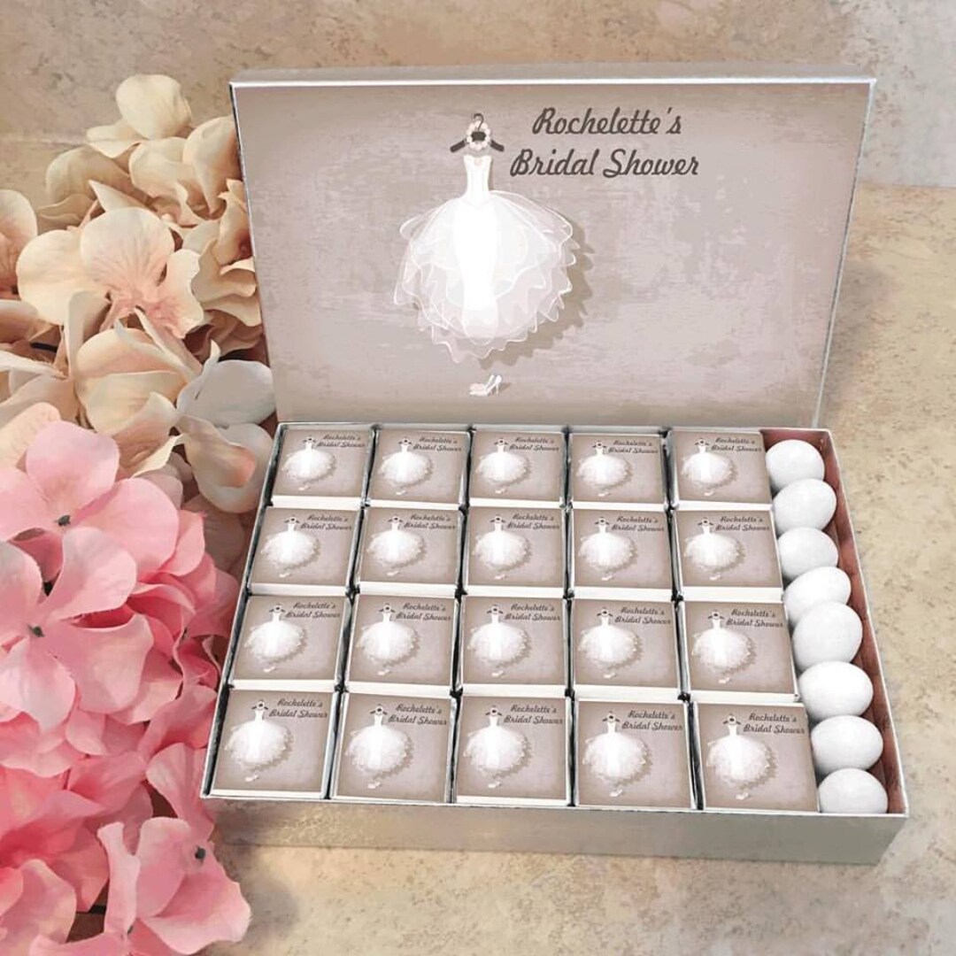Bridal Shower Personalized Chocolates - Valentine's Day, Birthdays ...