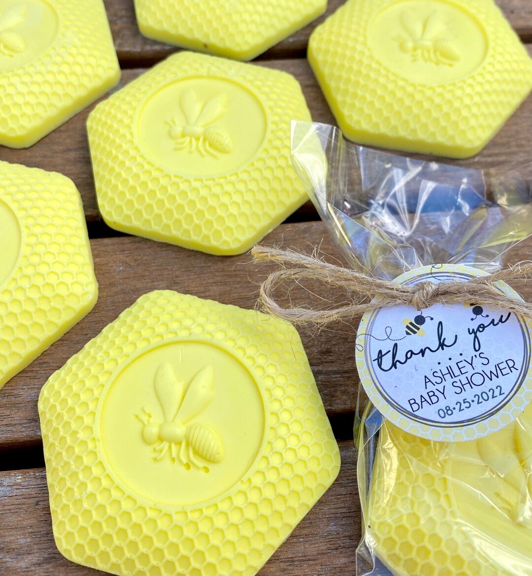 Bee Baby Shower SOAP Favors - Honey Bee Bumblebee Mommy to Bee Themed ...