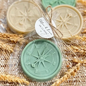 Compass Soap Favors - Travel Adventure Theme Wedding, Cruise Retirement ...