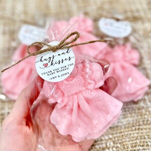 Girl Baby Shower Soap Favors -- Thank You Gift for Guests in Bulk, Hugs ...