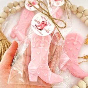Big Cowgirl Boot Soaps - Pink Western Favors Bridal Shower, Baby Rodeo ...