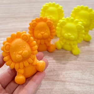 Lion Soaps - Baby Shower Favors, Boy Safari Decorations, Wild One ...