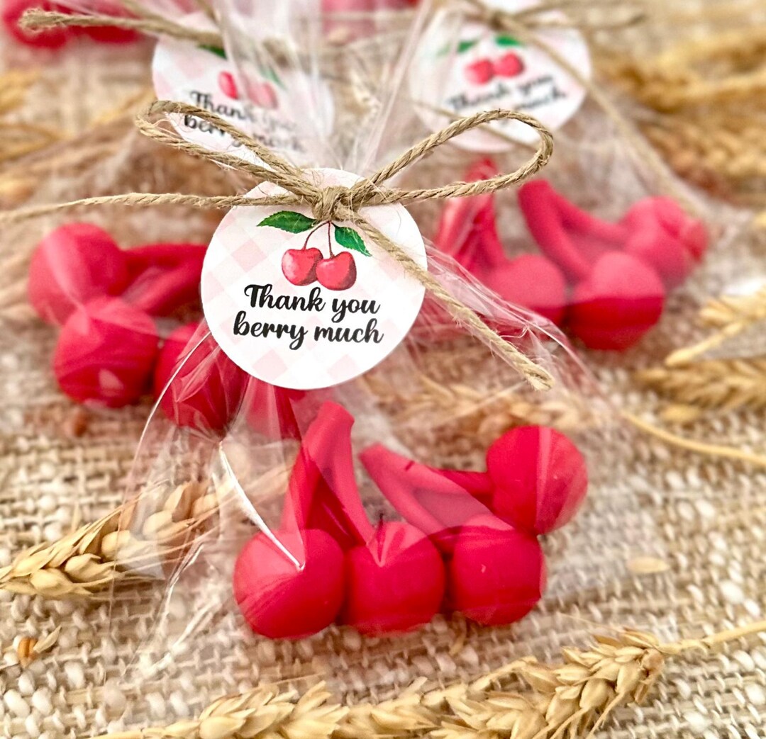Cherry Soaps - Baby Shower Favors, Birthday Party Decor, She is the ...
