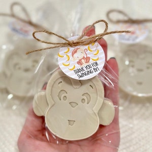 Monkey Soaps -- Monkey Party Favors Baby Shower Favor Monkey Birthday ...