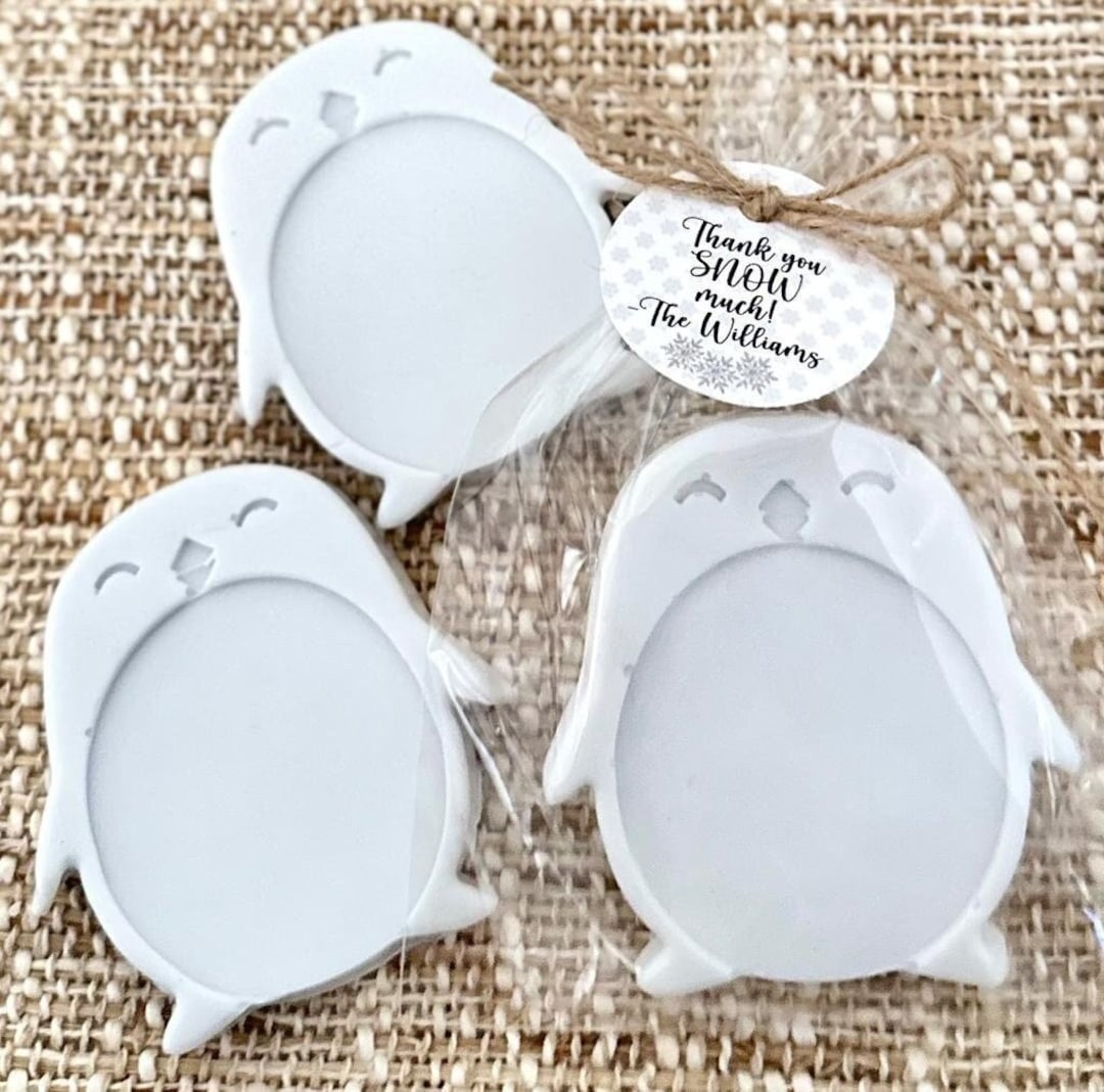 Penguin Soap Favors - Winter Baby Shower, Birthday Special Event Office ...