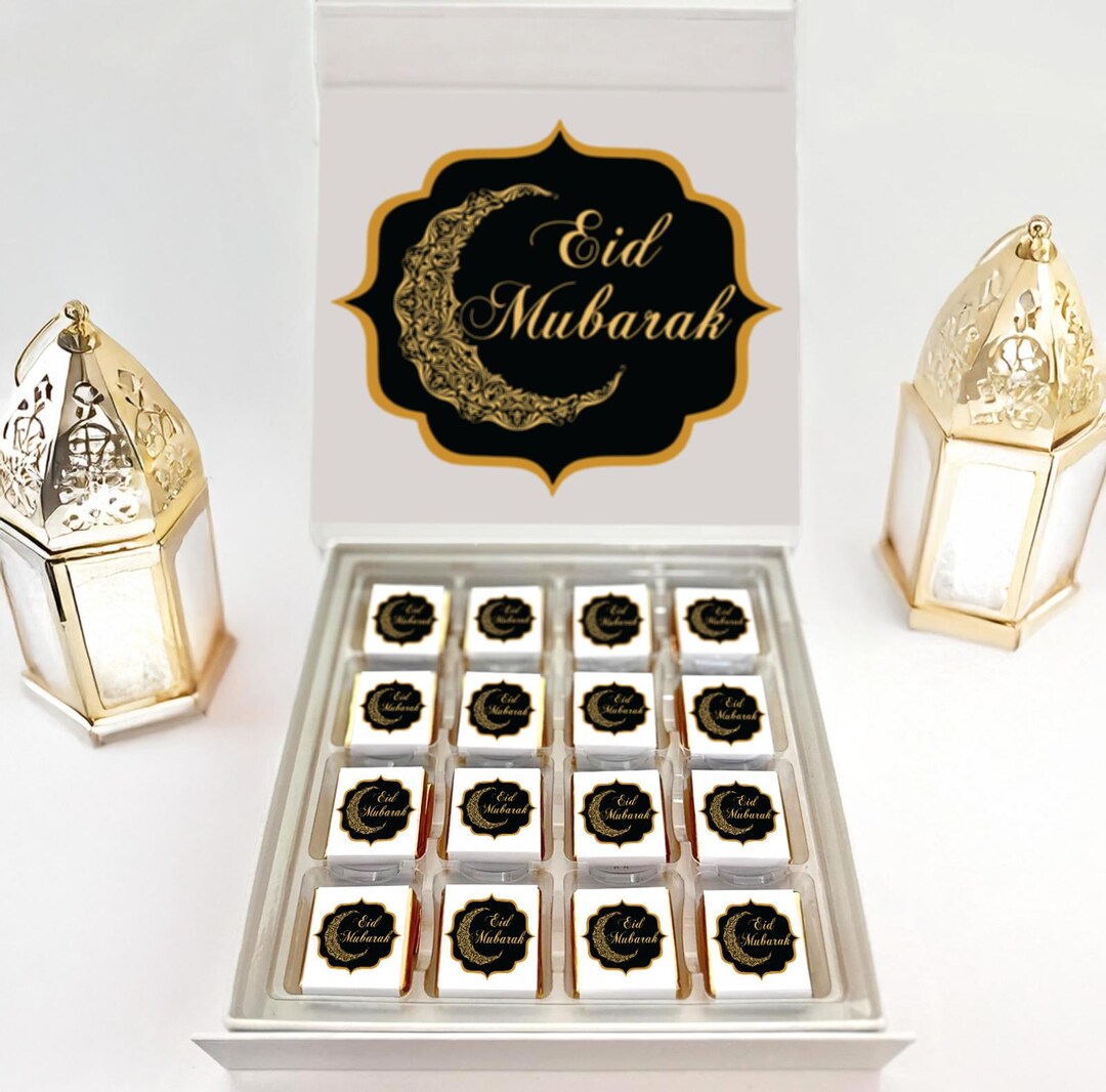 Eid Mubarak Chocolate Box - Custom Gift Chocolates - All Made in USA ...