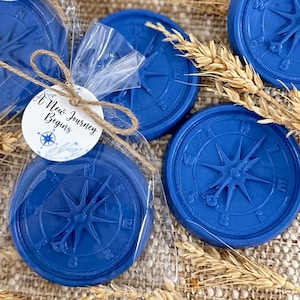 Compass Soap Favors - Travel Adventure Theme Wedding, Cruise Retirement ...