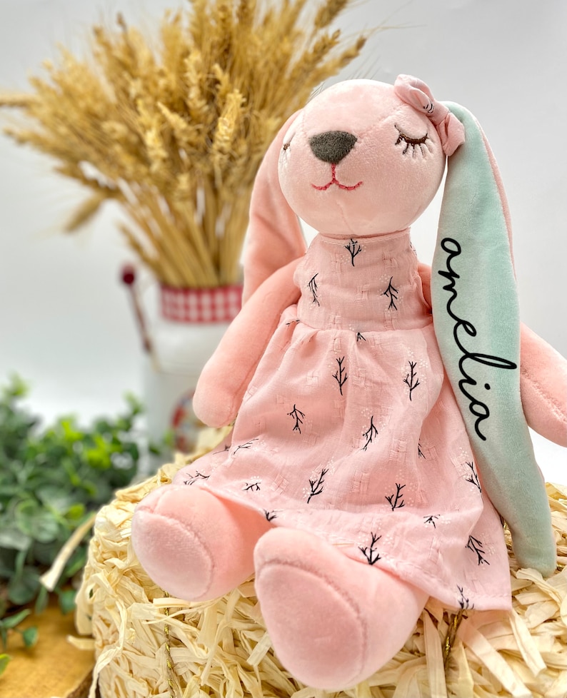 Bunny Baby Girl Gift Personalized Gifts for Kids Girls | Etsy