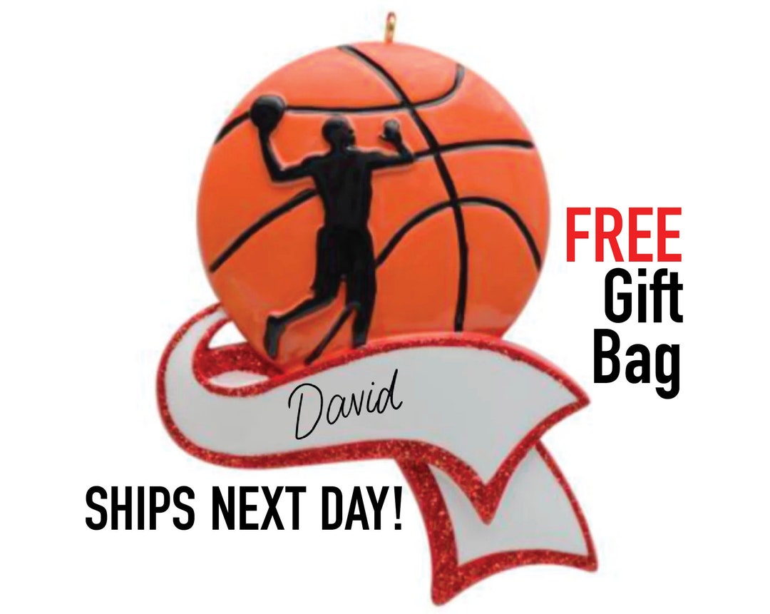 Basketball Christmas Ornament - Sports Player 2025 Personalized Gift ...