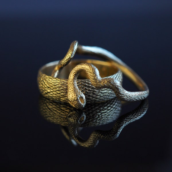 Serpent Ring - Etsy