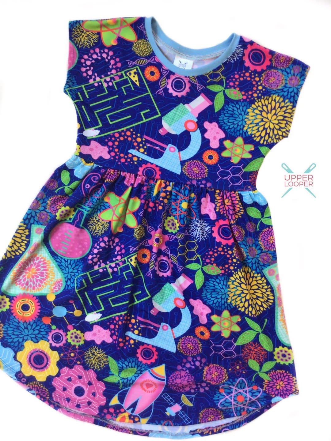 Girls Math Science Dress Women in Science Dress Math Dress STEM Dress ...