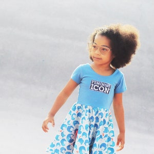 Girls Feminist Dress - Girls Feminist Outfit - Feminist Dress for Girls ...