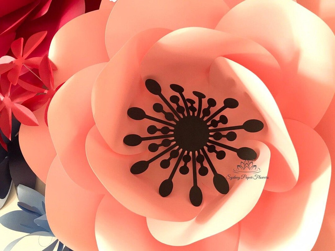 2 Paper Flower Centre Templates set3 Video Tutorial/svg Pdf Cricut ...