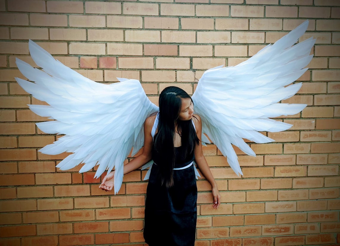 Wearable Foam ANGEL WINGS Wall Art Video Tutorial /cricut | Etsy